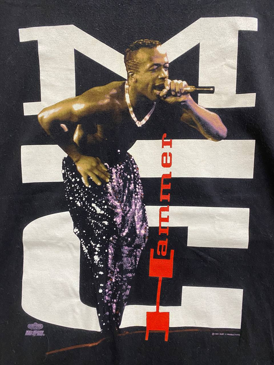 Vintage 90s 1990 MC HAMMER Here Comes the Hammer Album Tour Singles ...