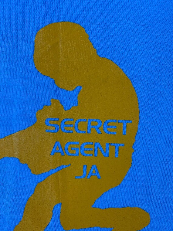 Vintage 90s 1993 secret agent JA big image rare desig… - Gem