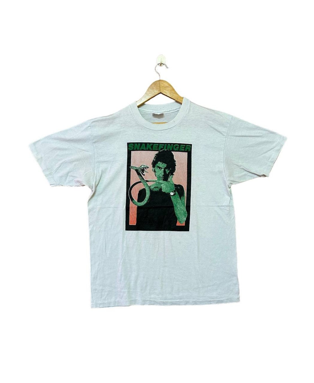 Vintage 80s SNAKEFINGER Chewing Hides the Sound Album Tour Singles ...