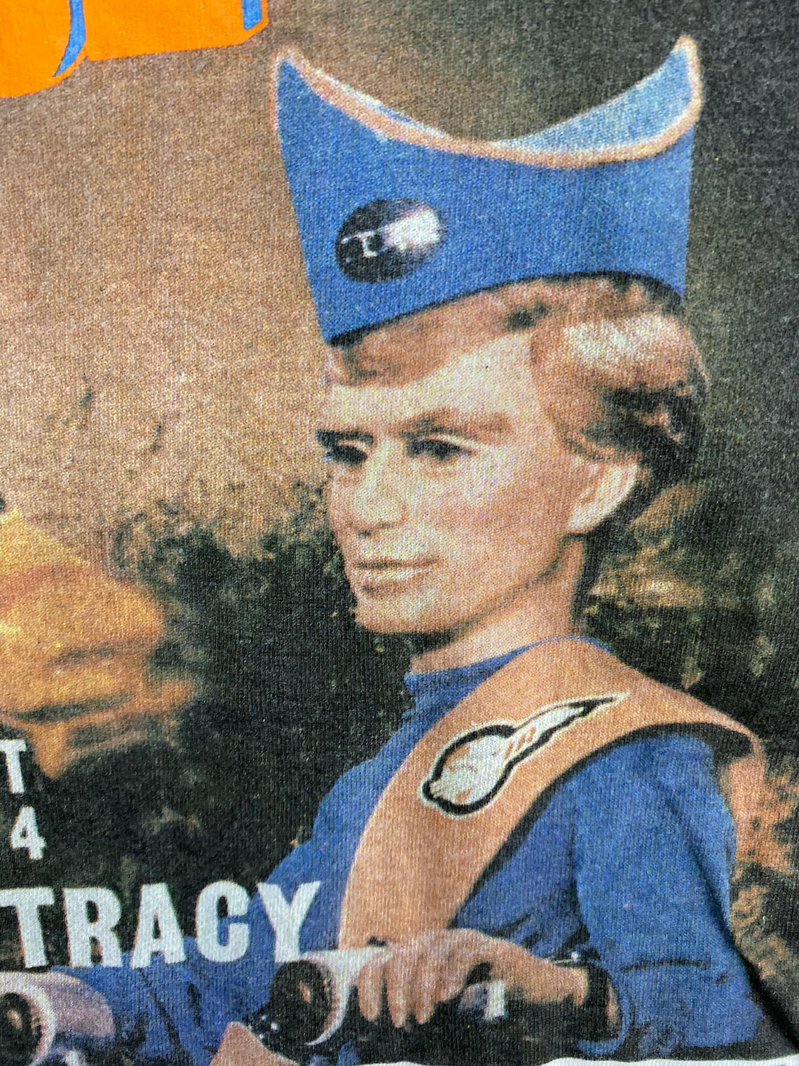 Vintage 90s Thunderbirds Gordon Tracy Big Image Rare Nice Design ...