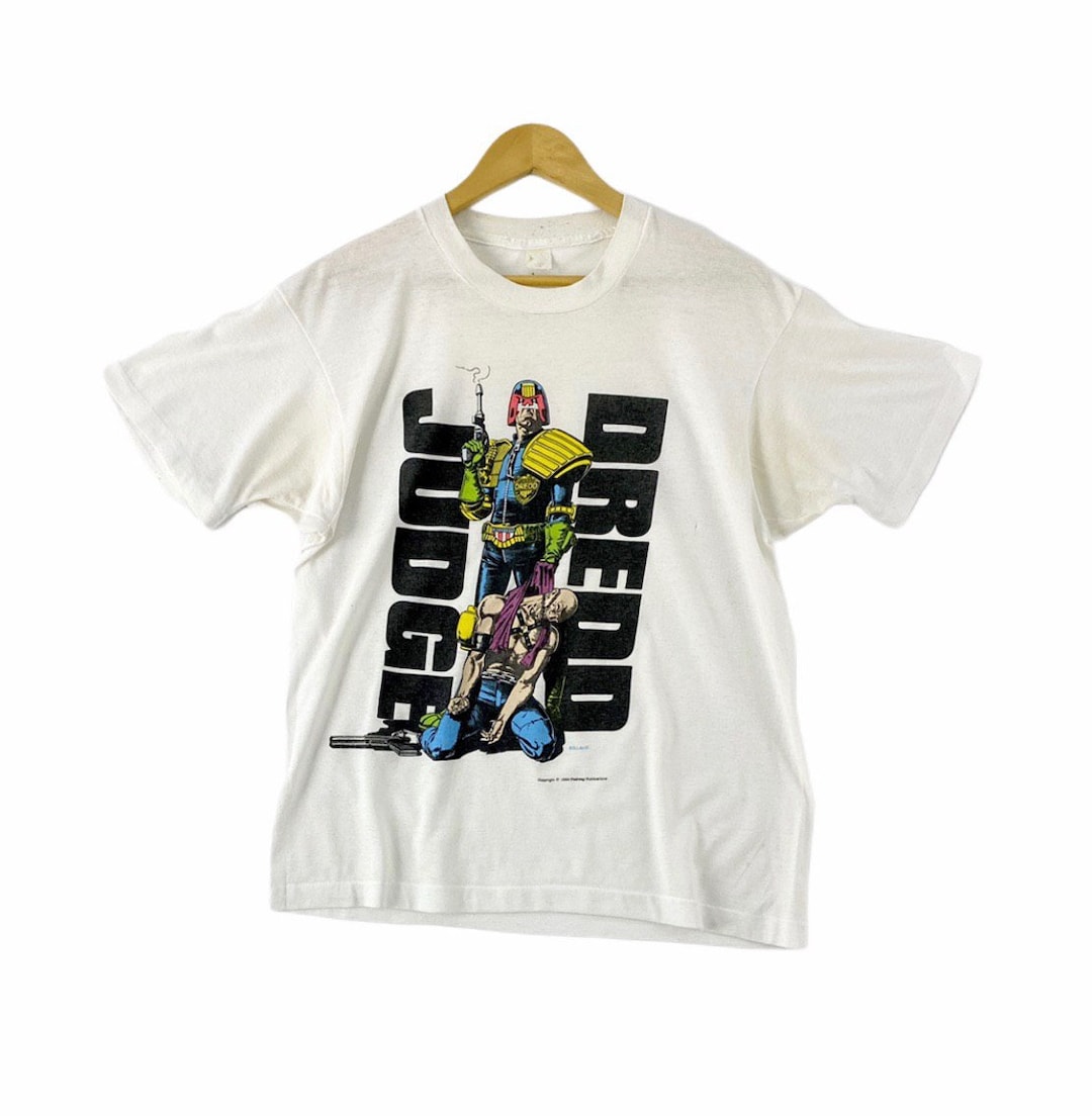 Vintage 80s 1989 Judge Dredd Nice Desig Big Image American Science ...