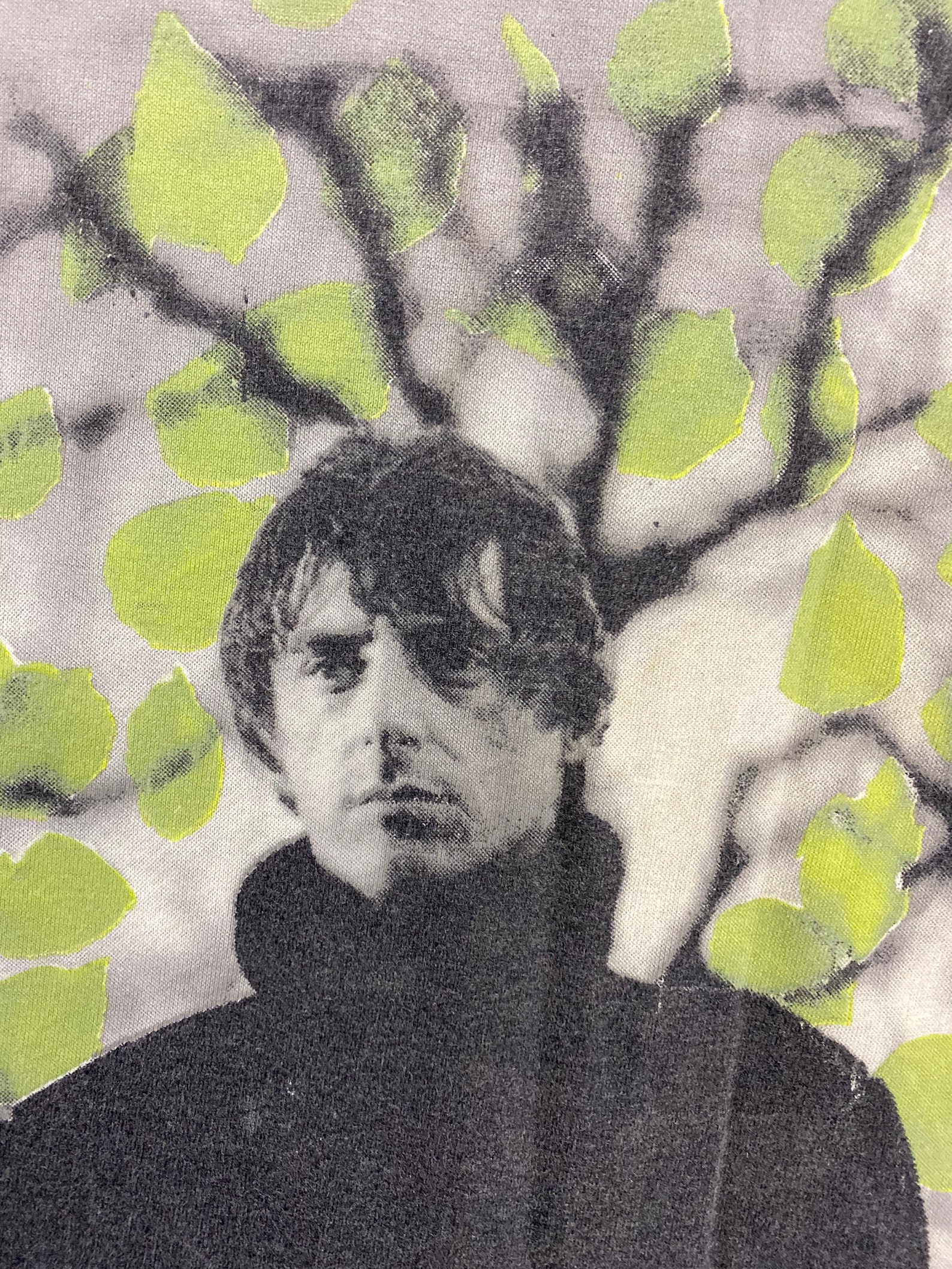 Vintage 90s Paul Weller Nice Design Rare Big Image English Singer ...