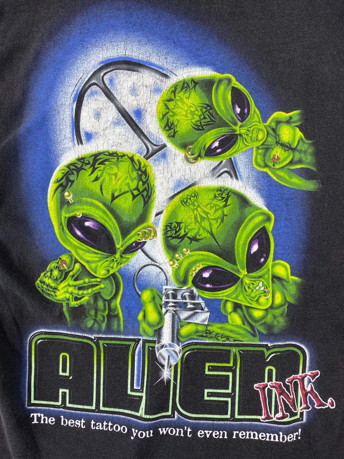 Vintage 90s alien workshop alien inc the best tattoo skate | Etsy