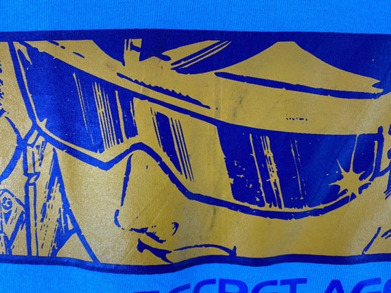 Vintage 90s 1993 secret agent JA big image rare desig… - Gem