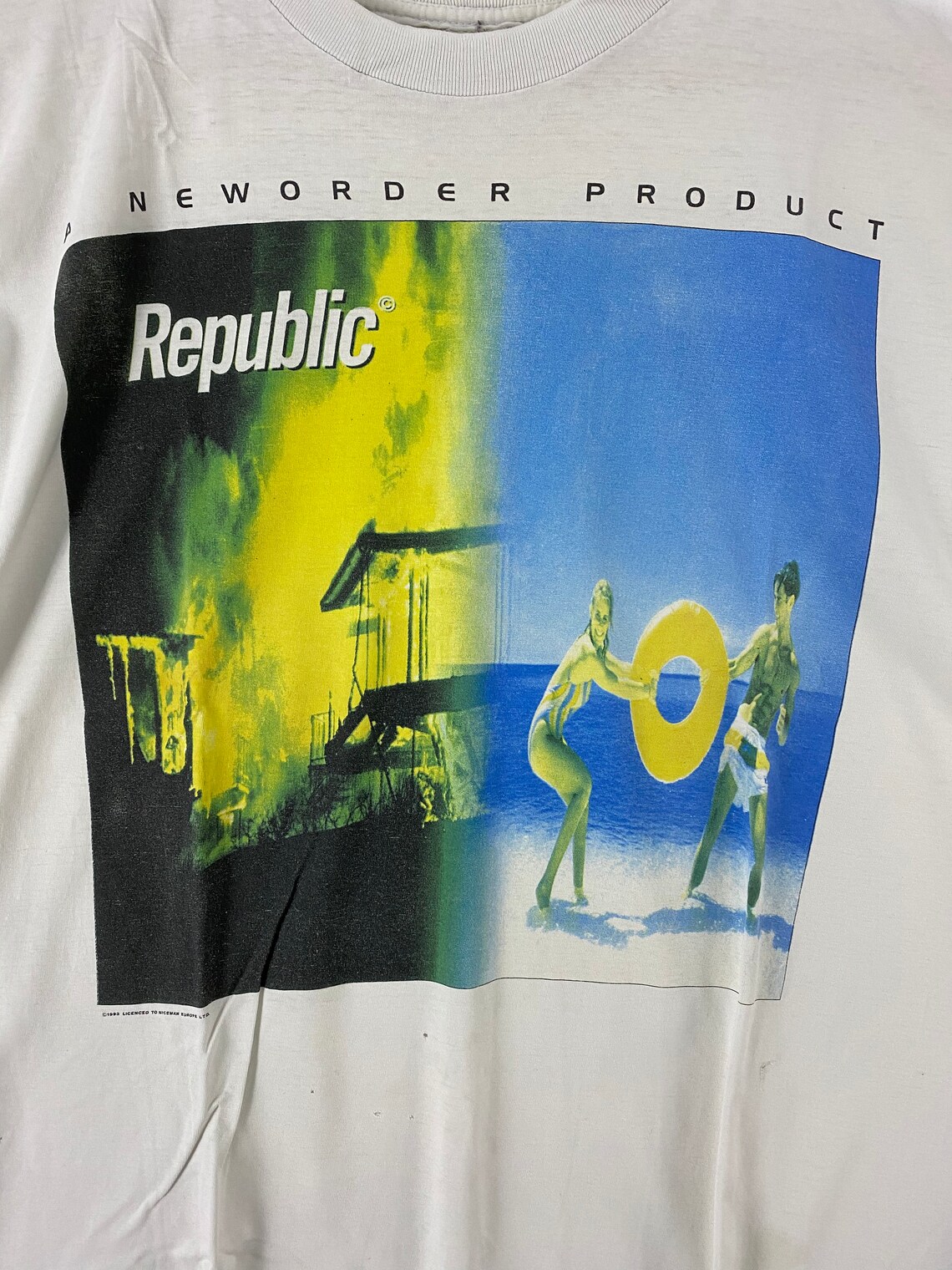 Vintage 90s 1993 New Order Republic Nice Design Rare English - Etsy