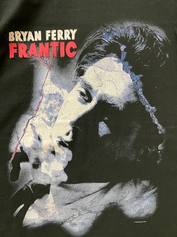 vintage 00s BRYAN FERRY frantic artwork drawing nice … - Gem