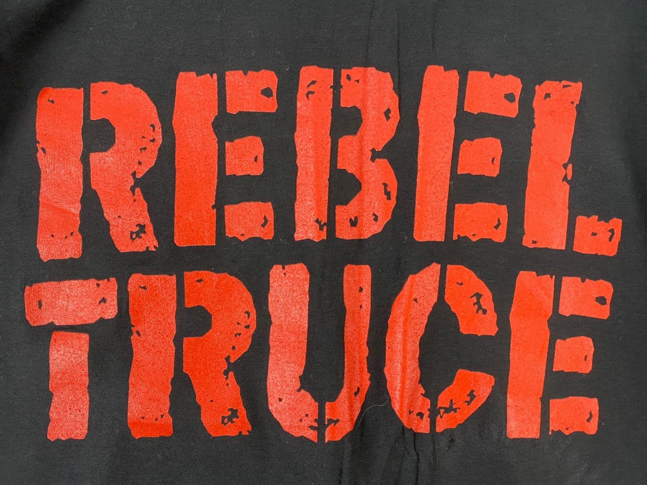 Vintage 90s the Clash Rebel Truce Photoprint Album Tour Singles English ...