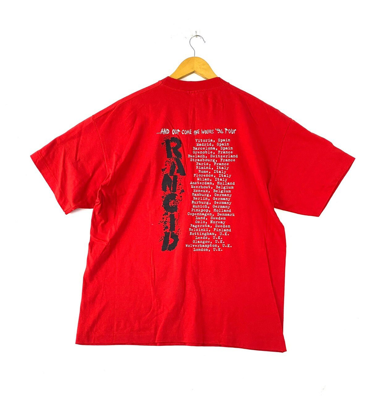 Vintage 90s 1995 Rancid ...out Come the Wolves Album Tour Singles ...