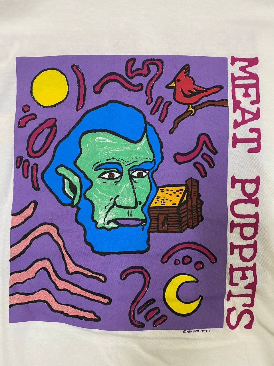Vintage 90s 1990 MEAT PUPPETS Album Tour Singles Big Image - Etsy