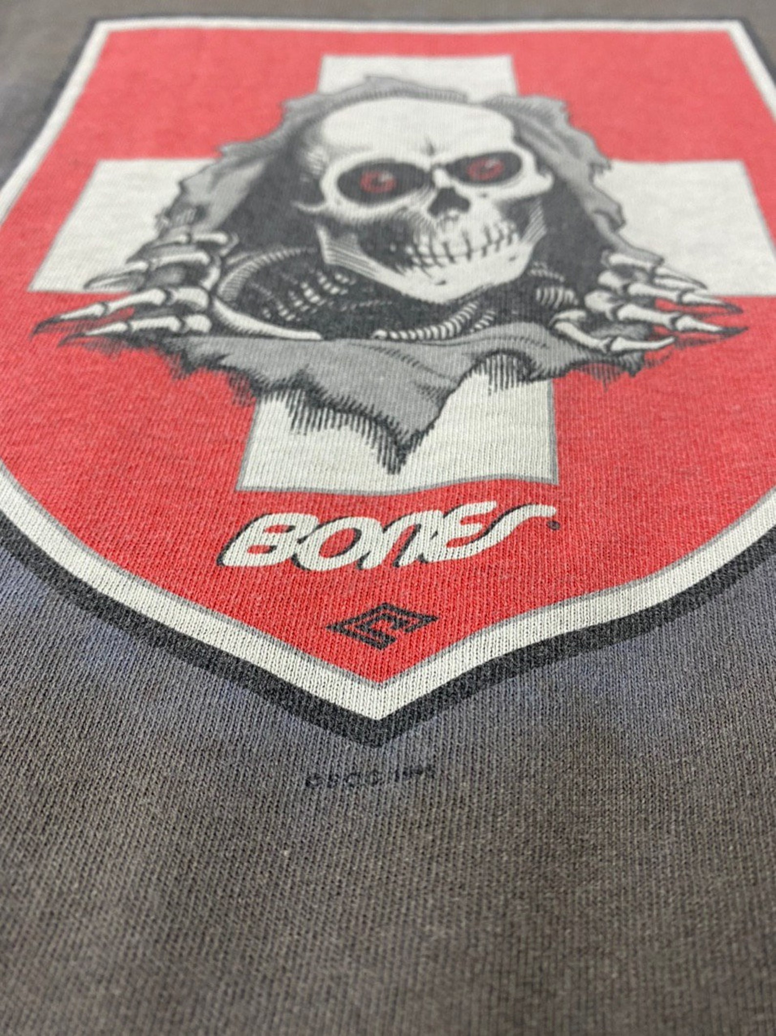 Vintage 90s 1998 powell peralta bones design big logo rare | Etsy