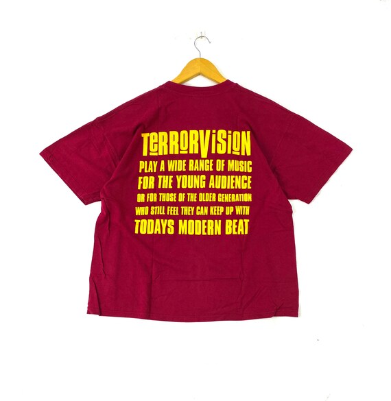 vintage 90s 1993 terrorvision modern art music nice d… - Gem
