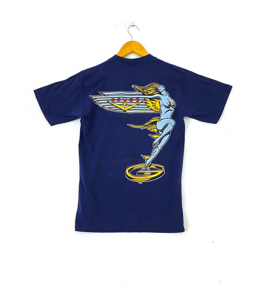 Vintage 90s Gouge Dig It Artwork Drawing Big Image American Skate ...