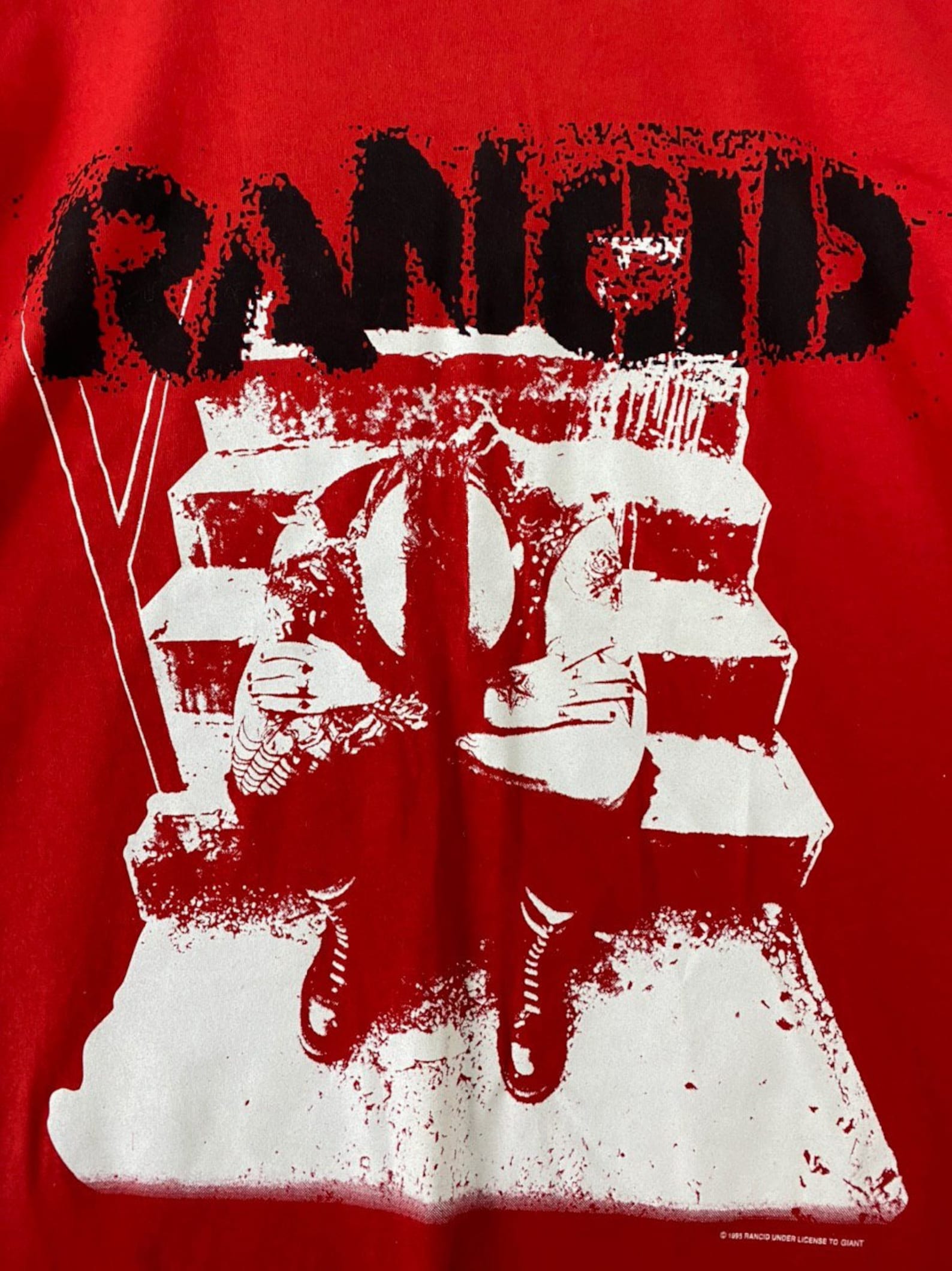 Vintage 90s 1995 Rancid ...out Come the Wolves Album Tour Singles ...