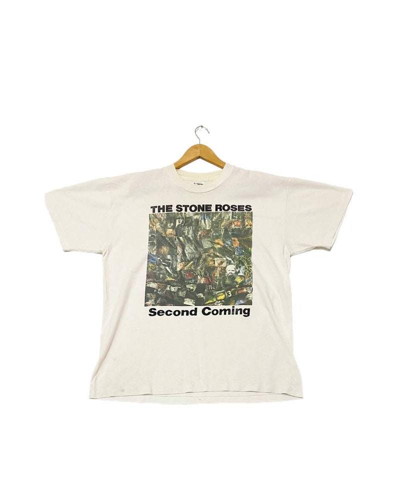 Vintage 90s THE STONE ROSES Second Coming Big Image English Rock Band ...