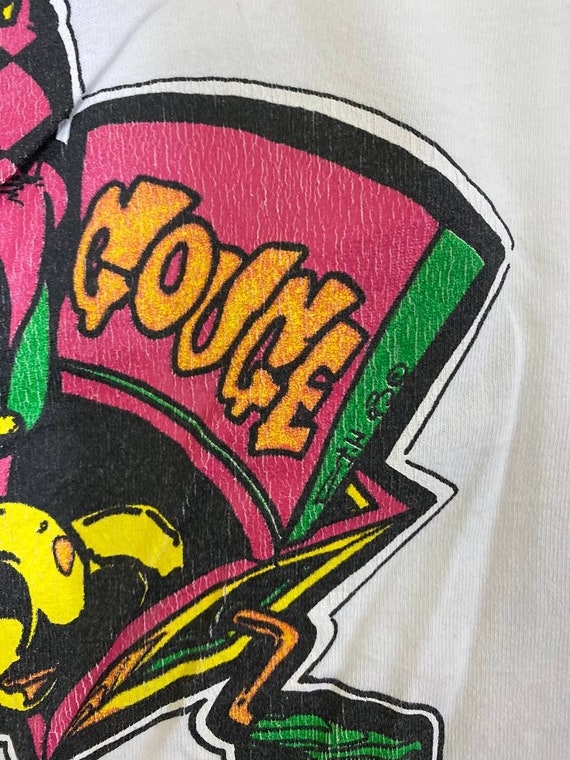 Vintage 90s 1993 GOUGE joker artwork drawing big imag… - Gem