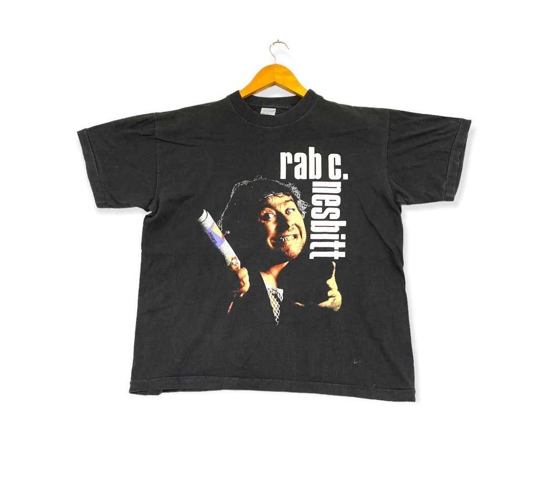 Vintage 90s 1990 RAB C. NESBITT Big Image Nice Design Scottish Comedy ...