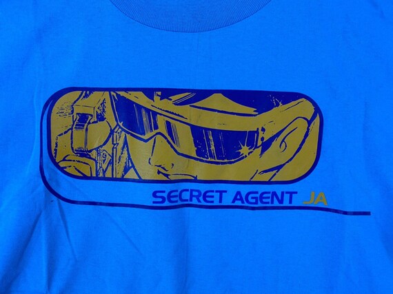 Vintage 90s 1993 secret agent JA big image rare desig… - Gem