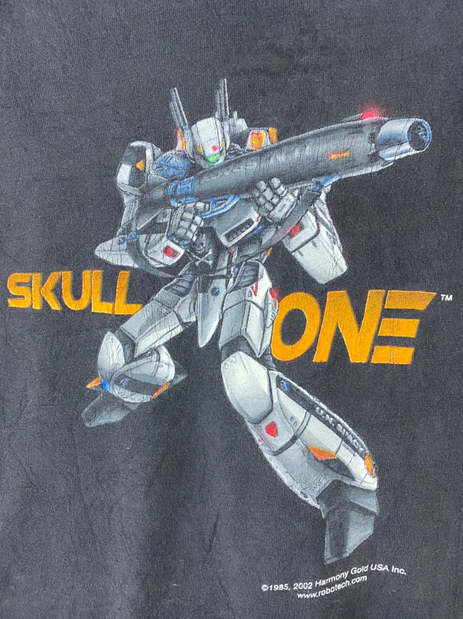Vintage 00s Robotech Skull One Big Image Rare Design Japan Japanese ...