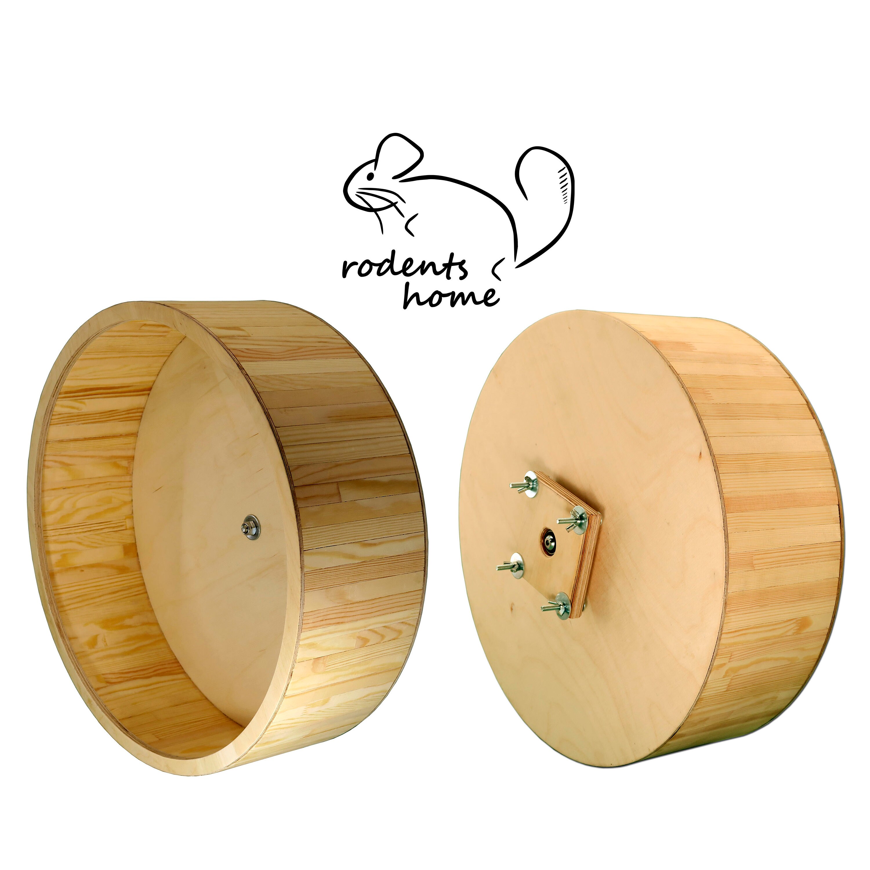 16 406mm Big Wood Running Wheel Exercise Wheel - Etsy