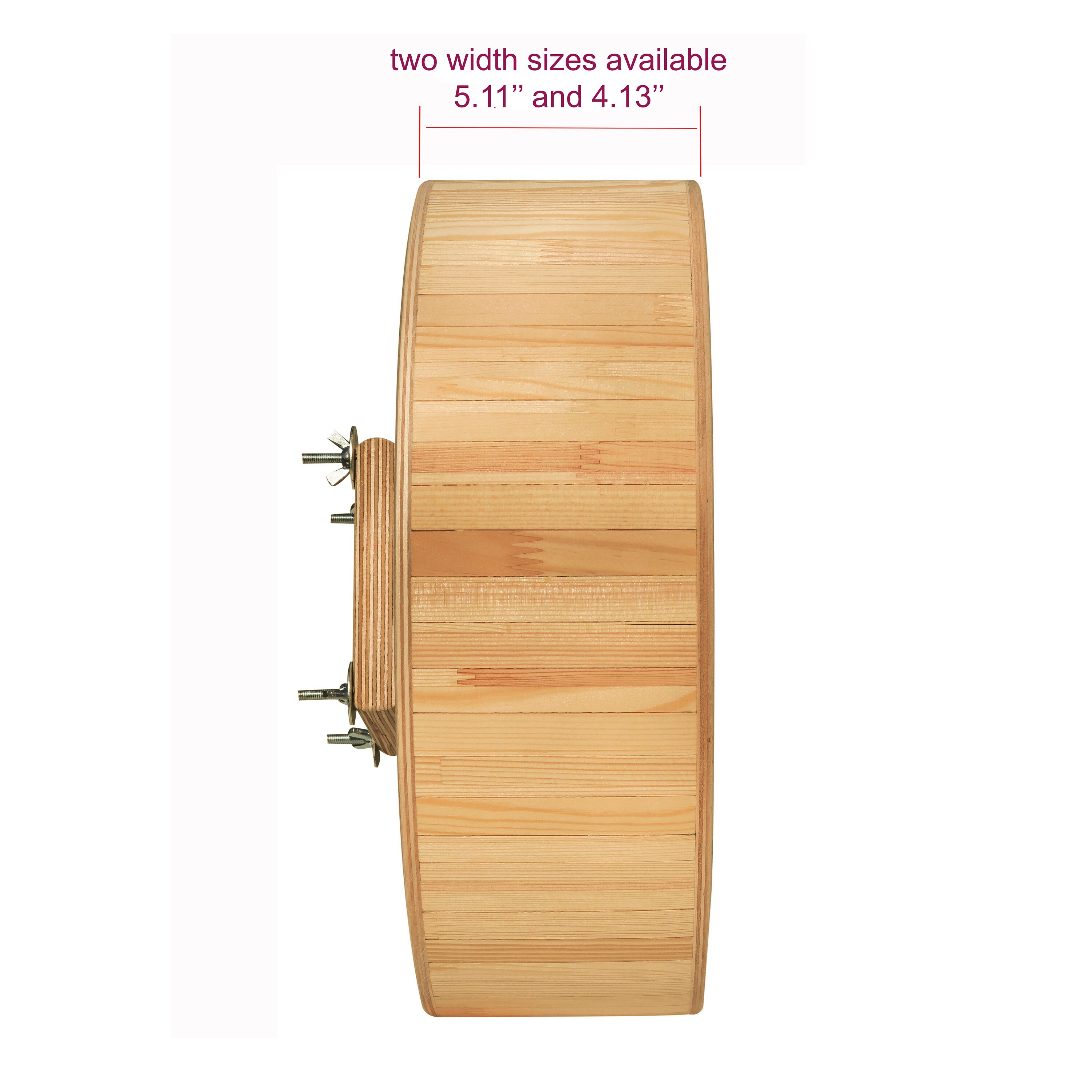 12" Wooden Chinchilla Exercise Wheel, Quiet Ball Bearing, Aluminium ...