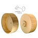 10 254mm Big Wood Running Wheel, Exercise Wheel, Mounted on Hinged ...