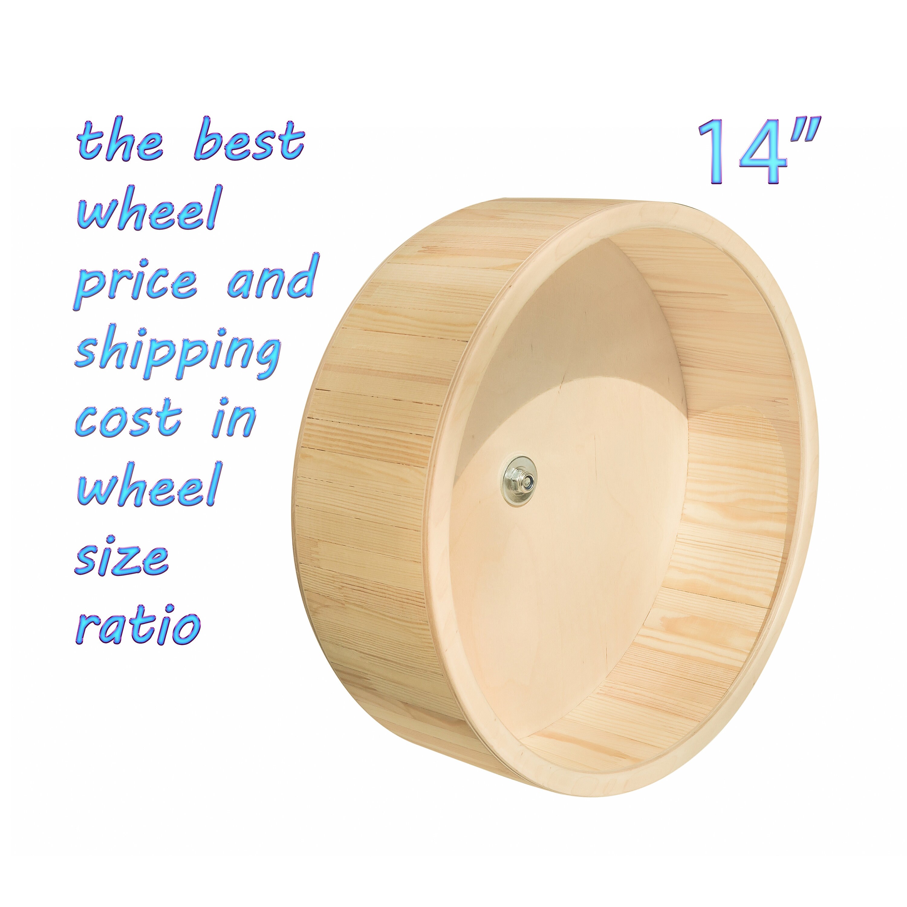 14 355mm Big Wood Running Wheel Exercise Wheel - Etsy