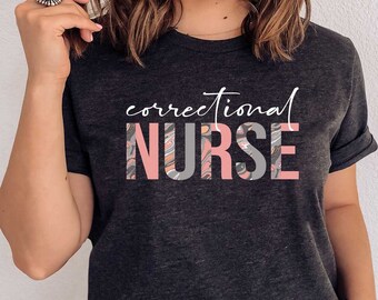 Correctional Nurse Shirt | Etsy