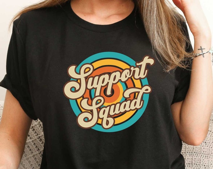 Support Squad Retro Shirt, Teachers Aide Tshirt, Learning Support ...