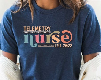Nurse Telemetry Shirt - Etsy