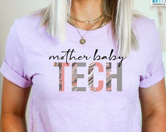 Mother Baby Tech Shirt - Etsy