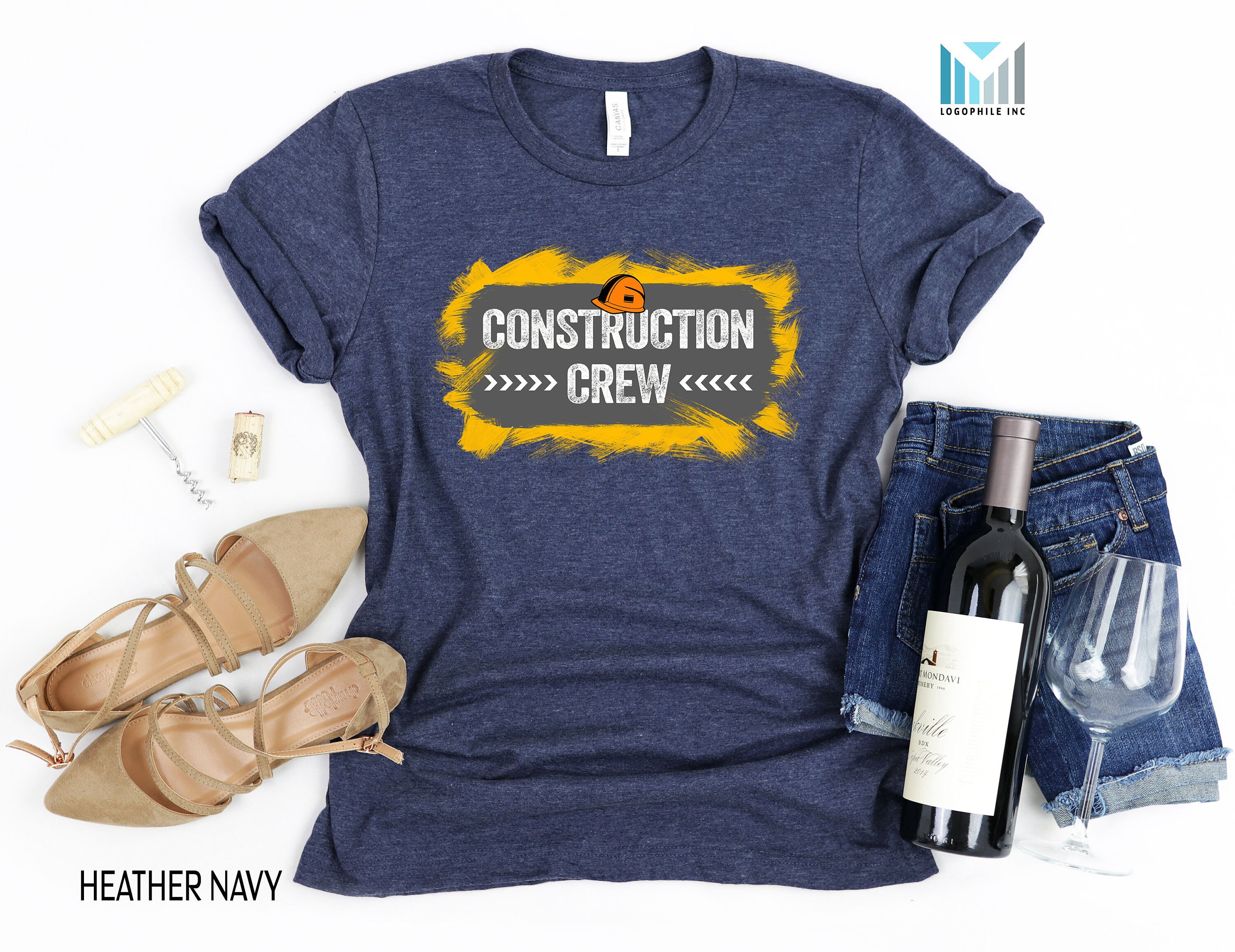 Construction Crew T Shirts Electrician/department T Shirts Needed For