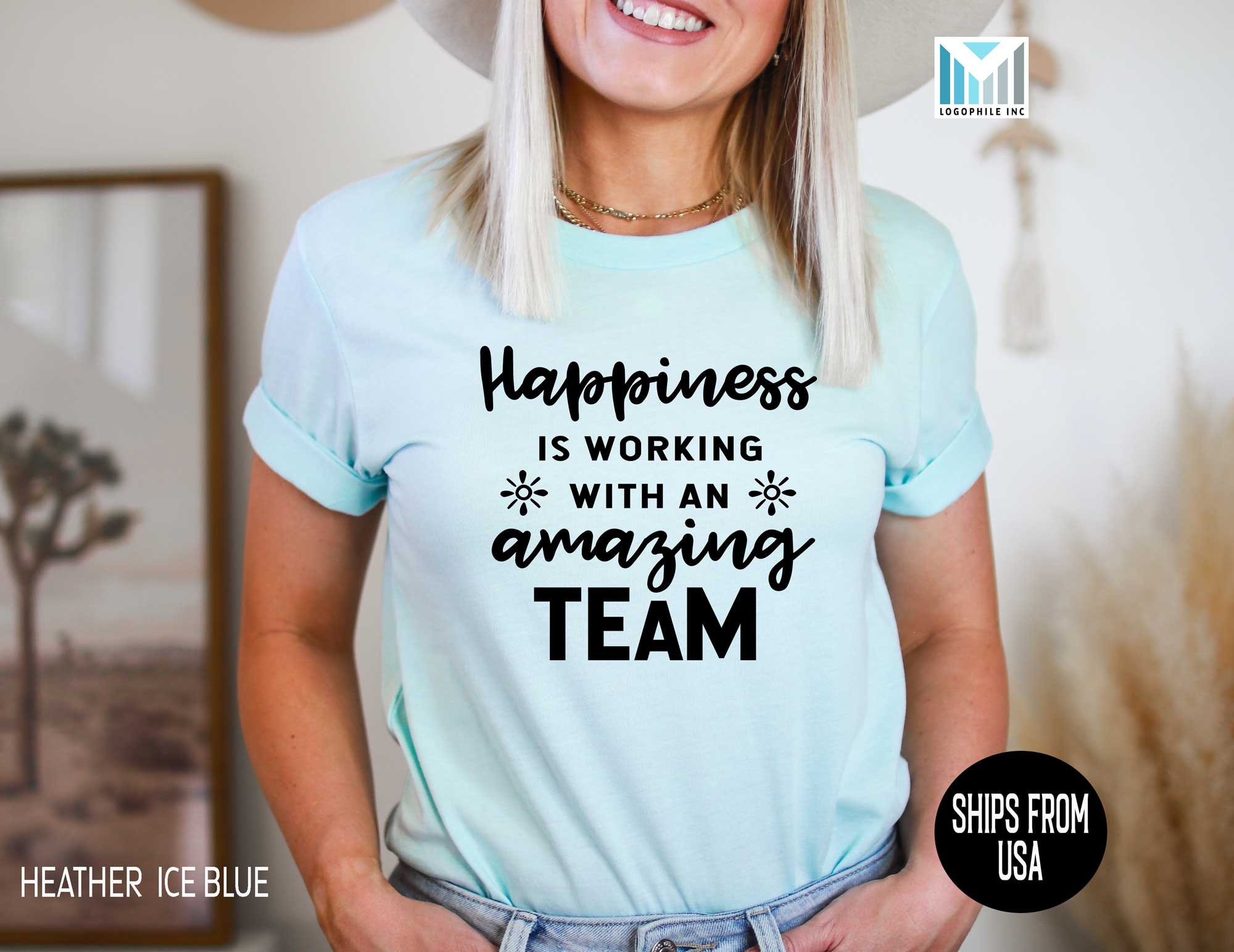 Office Staff Shirt Teamwork Tshirt Matching Office Team | Etsy