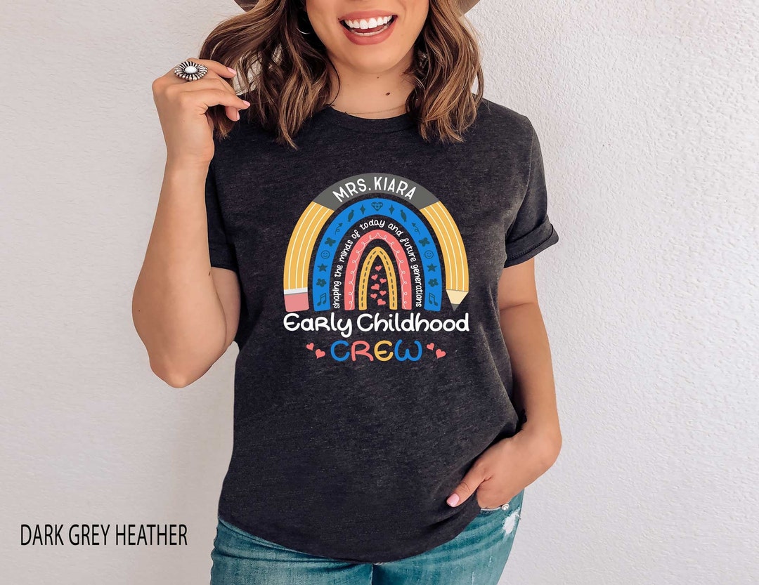 Early Childhood Crew Shirt Early Childhood Educator Tshirt - Etsy