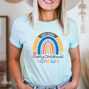 Early Childhood Crew Shirt Early Childhood Educator Tshirt - Etsy