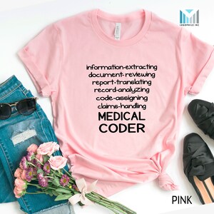 Medical Coder T Shirt, Medical Coder Shirt With Saying, Medical Coder ...
