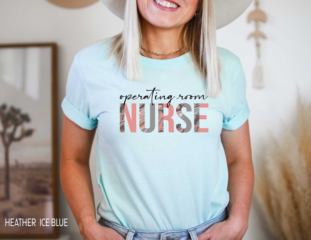 Operating Room Nurse Shirt, Surgery Nurse T-shirt, Surgical Nurse Tees ...