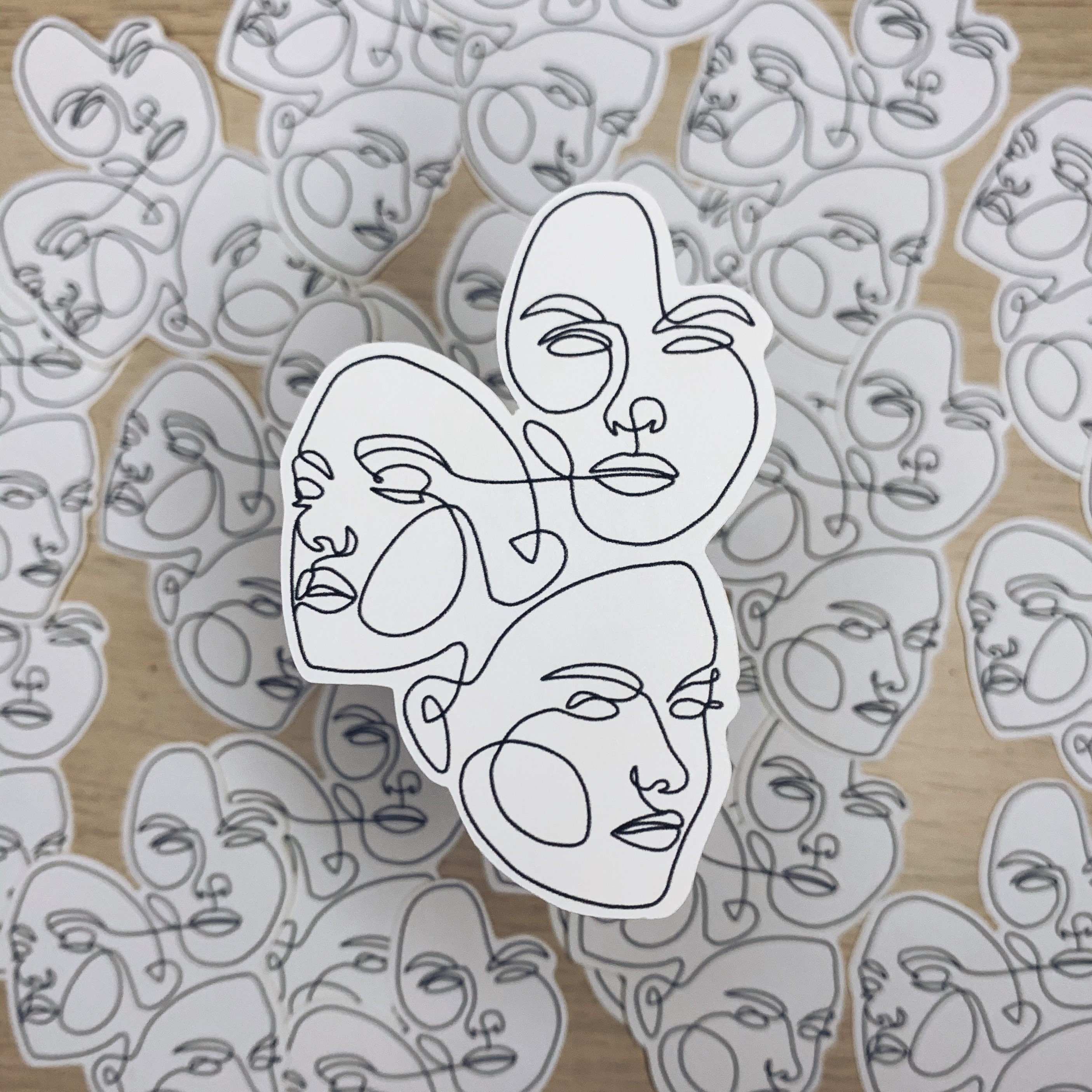 Bethandesigns Face Sticker - Etsy