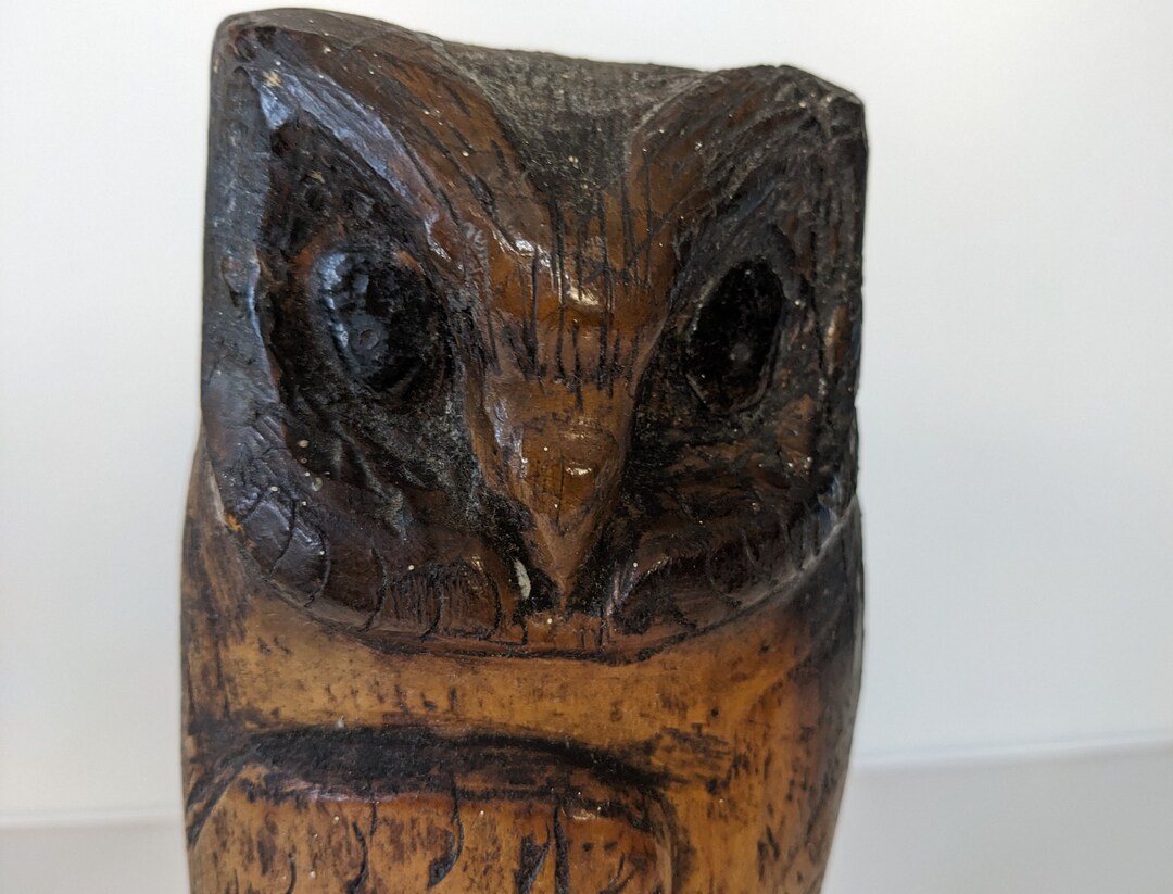 Superb Hand Carved Wood Unique Guardian Snake Sculpture Realistic ...