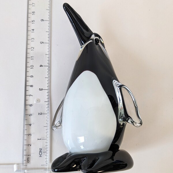 Glass Penguin - Etsy
