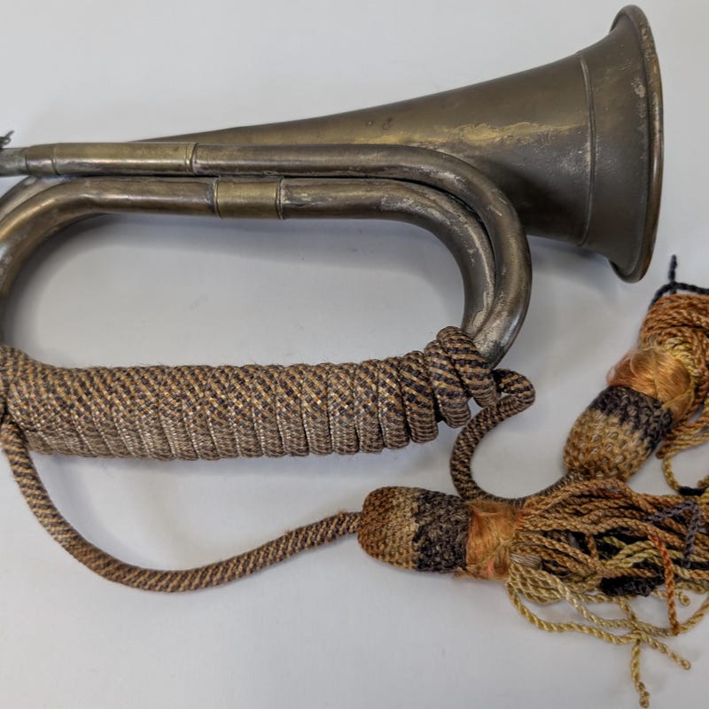 Vintage Military Bugle - Etsy UK