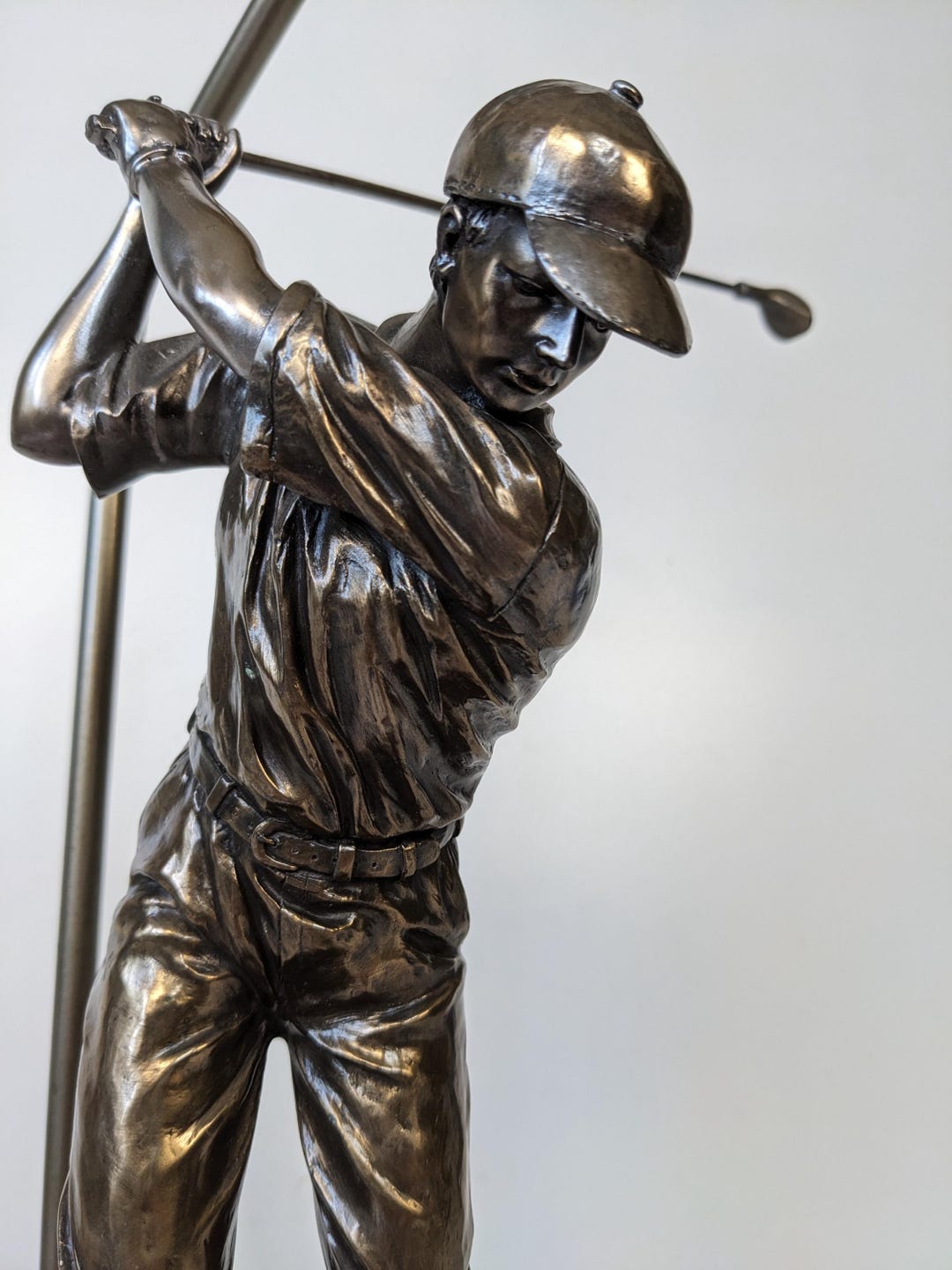 Vintage Golfer Table Lamp Base Golf by Juliana Collection 19in Tall ...