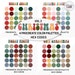 Christmas Procreate Color Palette Bundle: 120 Modern Colors (digital ...