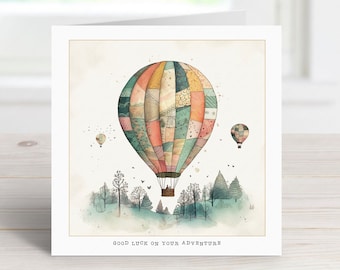 New Adventure Card, Good Luck on Your Adventure Card, Travel Lover Card ...