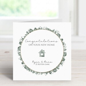 Congratulations on Your New Home Card First Home Card - Etsy