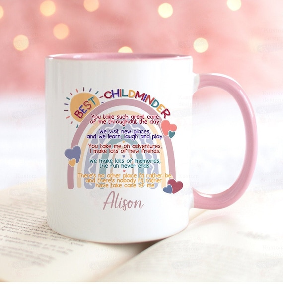 Childminder Mug Thank You Gift Personalised Mug - Etsy
