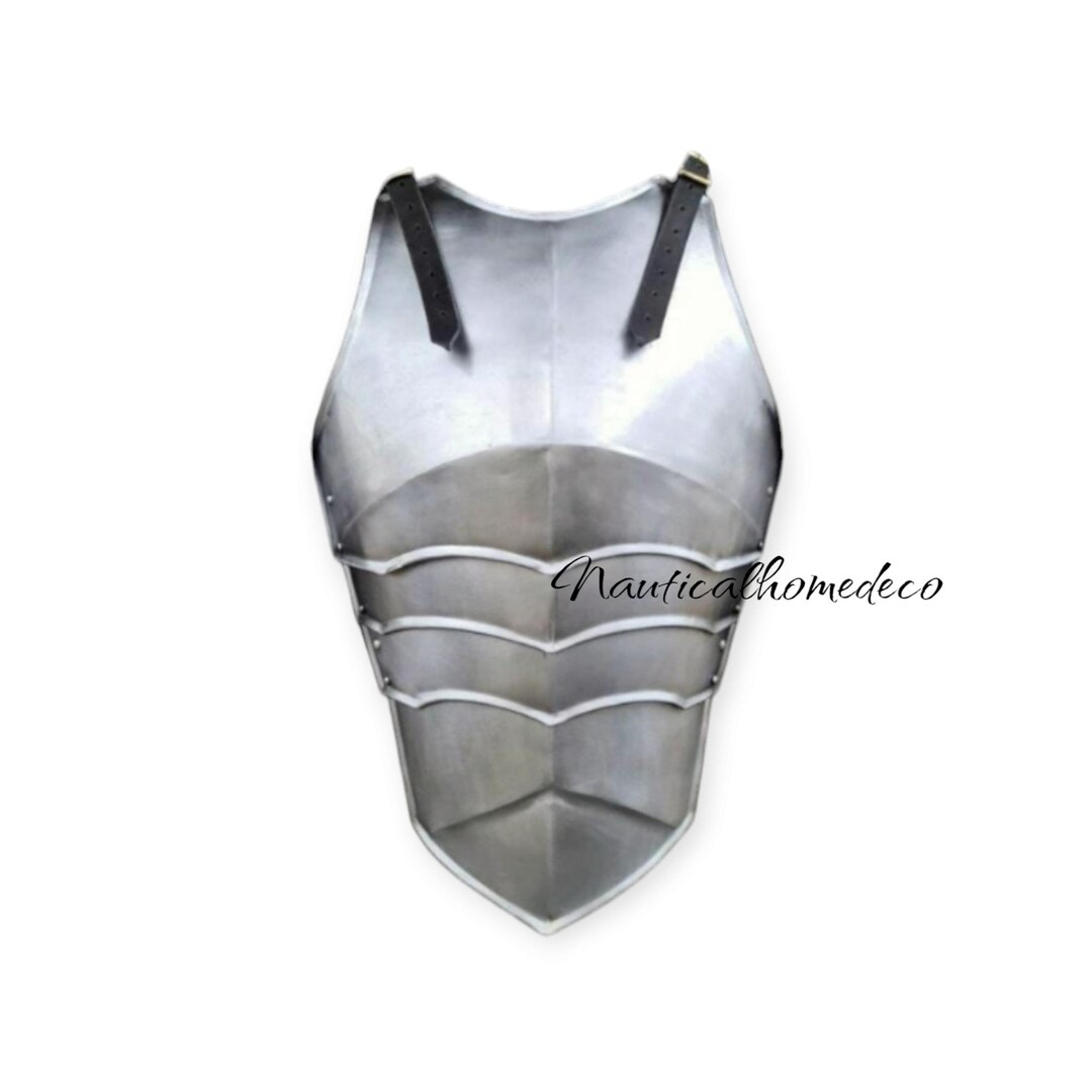 Medieval Knight Armor Chest Plate – Roman Cuirass Costume for Fantasy ...