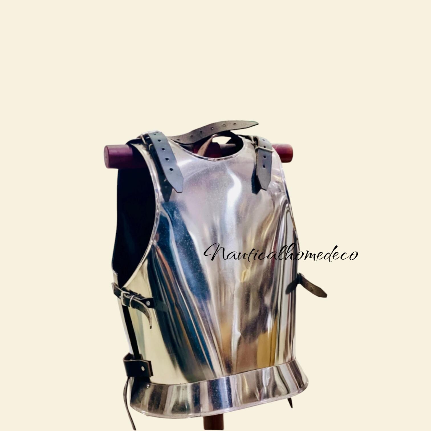 Medieval Knight Templar Chestplate Cuirass Fantasy Armor Roman Cuirass ...
