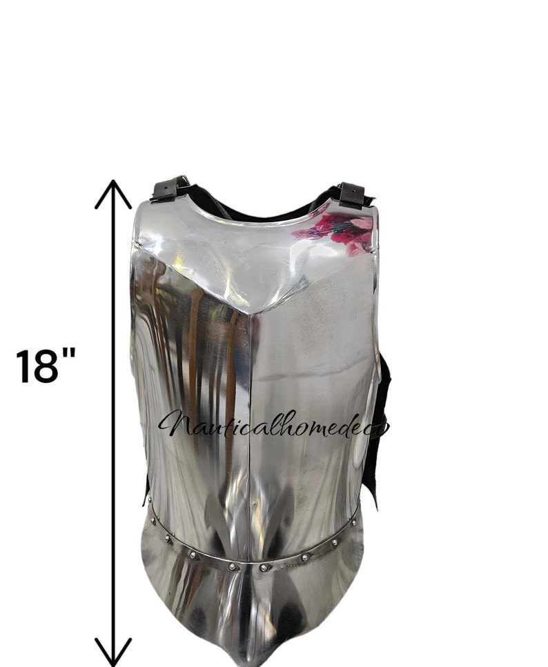 Medieval Knight Muscle Armor Chest Plate & Pauldrons Roman Cuirass ...