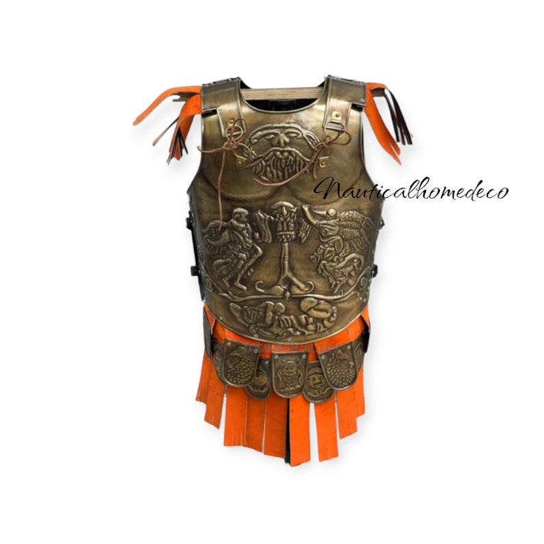 Medieval Knight Roman Muscle Armor Breastplate Roman Cuirass Antique ...