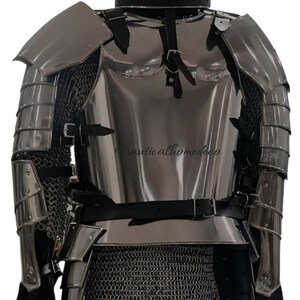 Medieval Knight Suit of Armor Full Body Steel Cosplay Armor LARP SCA ...